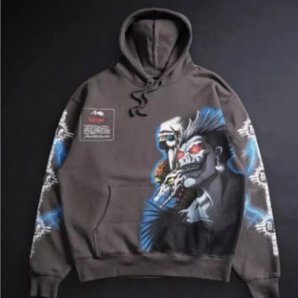 Darc Sport | Shirts | Death Note Ryuk Shinigami X Civil Regime Hoodie ...